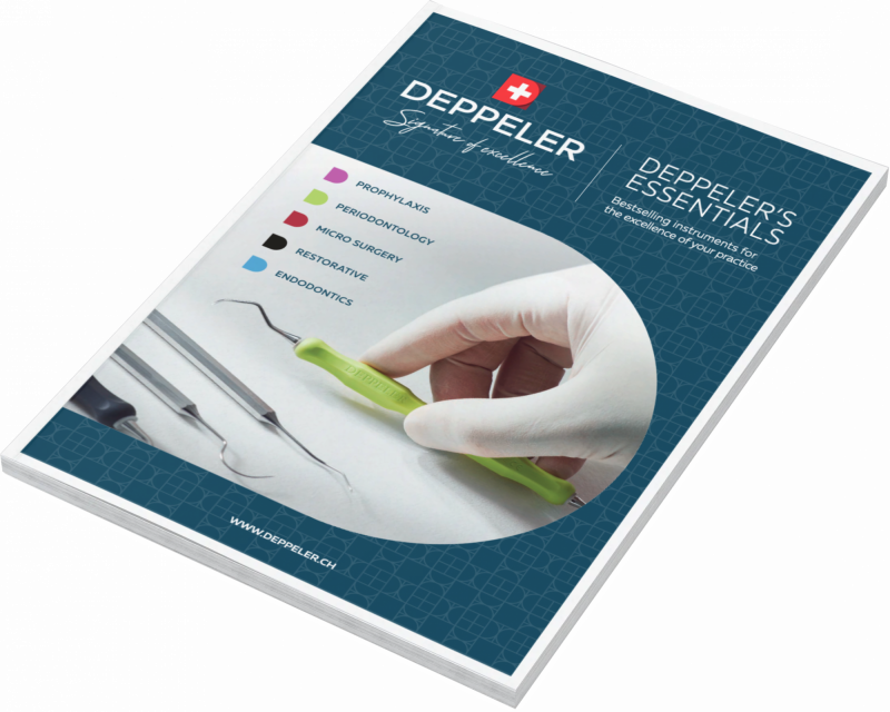 Instruments dentaires manuels suisses • Catalogue et flyers • Deppeler SA