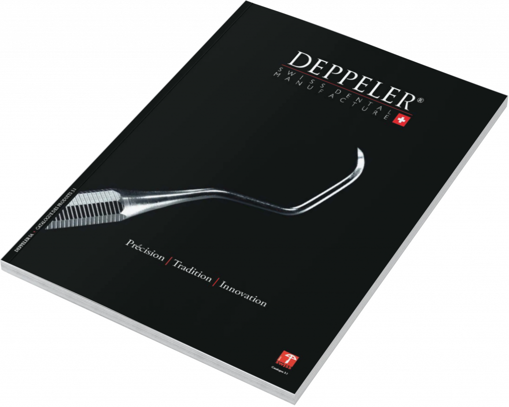 Unsere Kataloge und Flyer: zahnärztliche Handinstrumente • Deppeler SA
